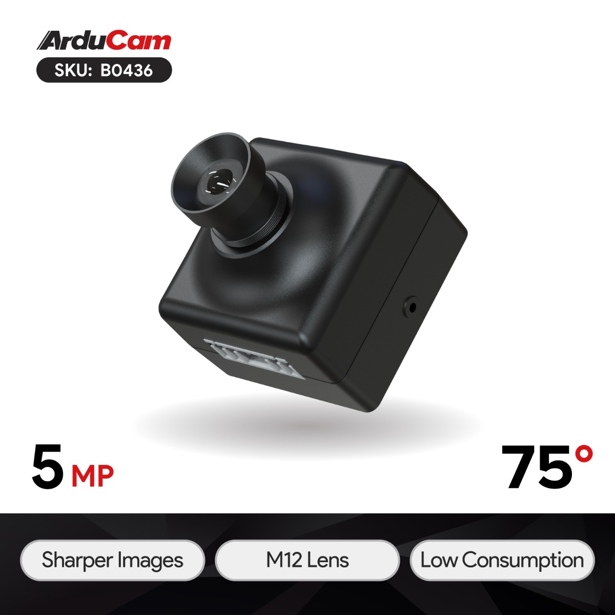 Buy Arducam Mega 5MP SPI Camera Module with M12 Lens | Tanna TechBiz